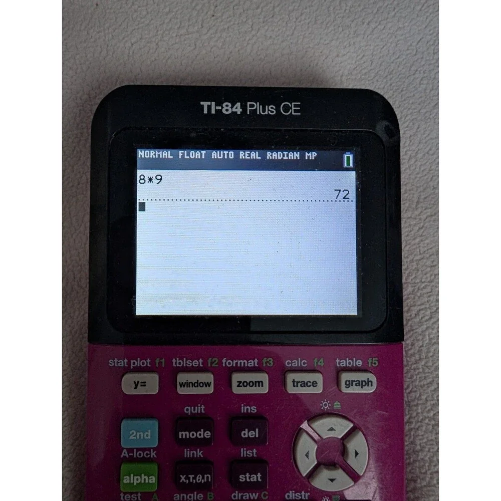 Texas Instruments | Other | Texas Instruments Ti84 Plus Ce Purple Plum ...